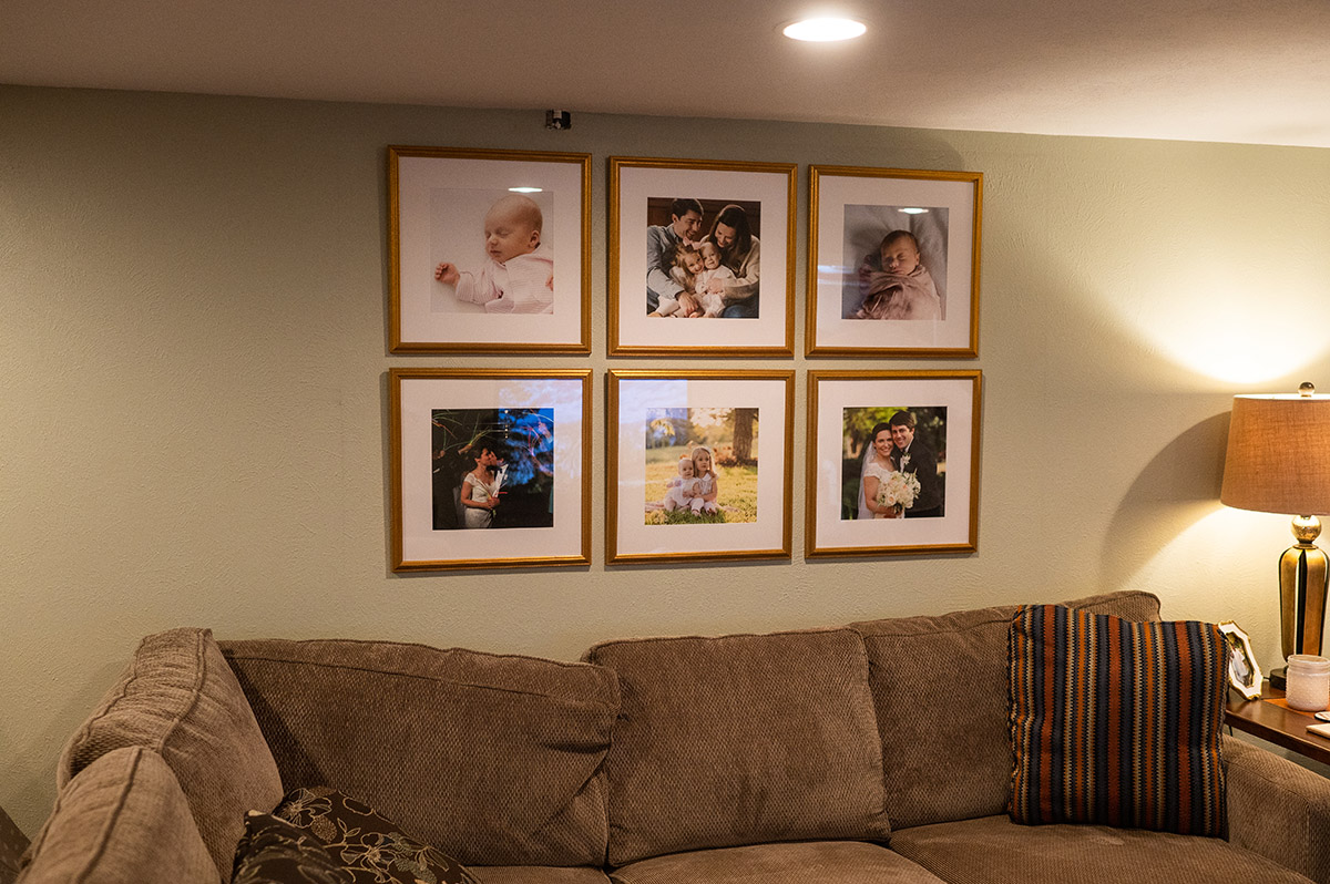 Eight Gallery Wall Designs For Family Portraits