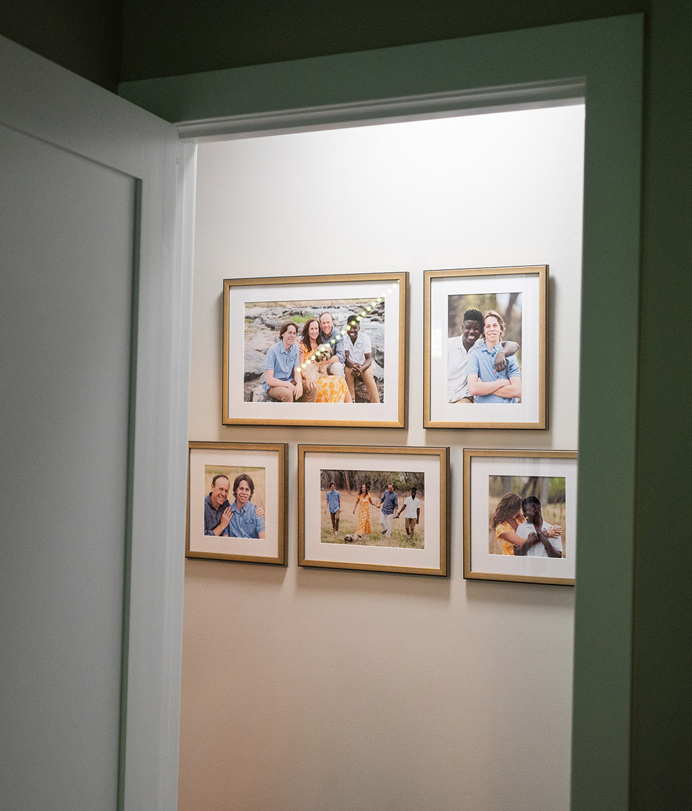 Eight Gallery Wall Designs For Family Portraits